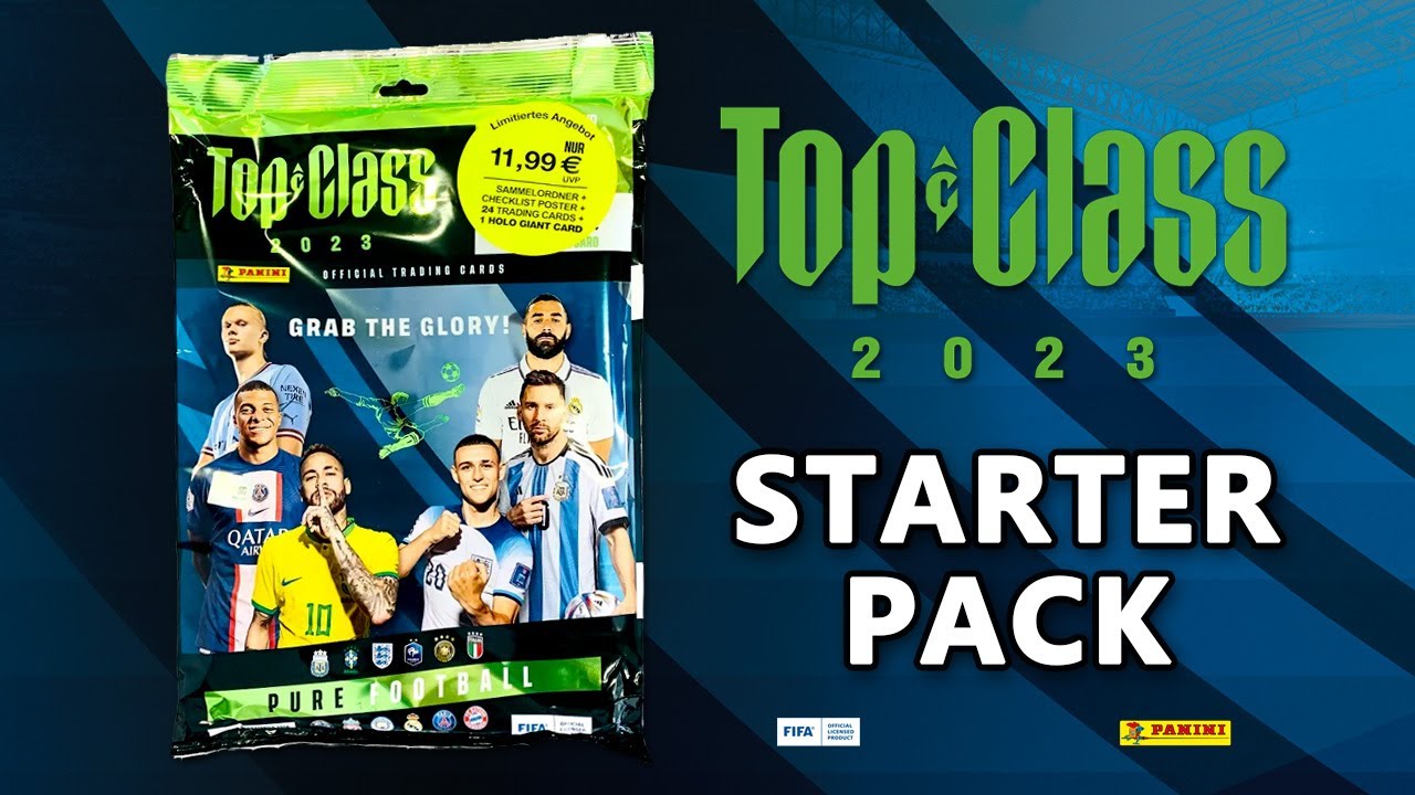 PANINI Top Class 2023 Trading Cards - MEGA STARTER-PACK - YouTube