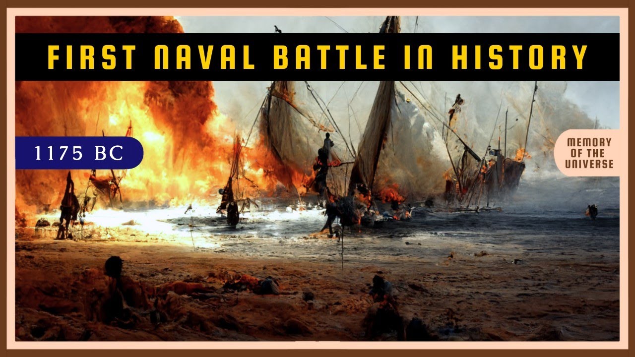 Battle of Delta - First Naval Battle in History (1175 BC) - YouTube