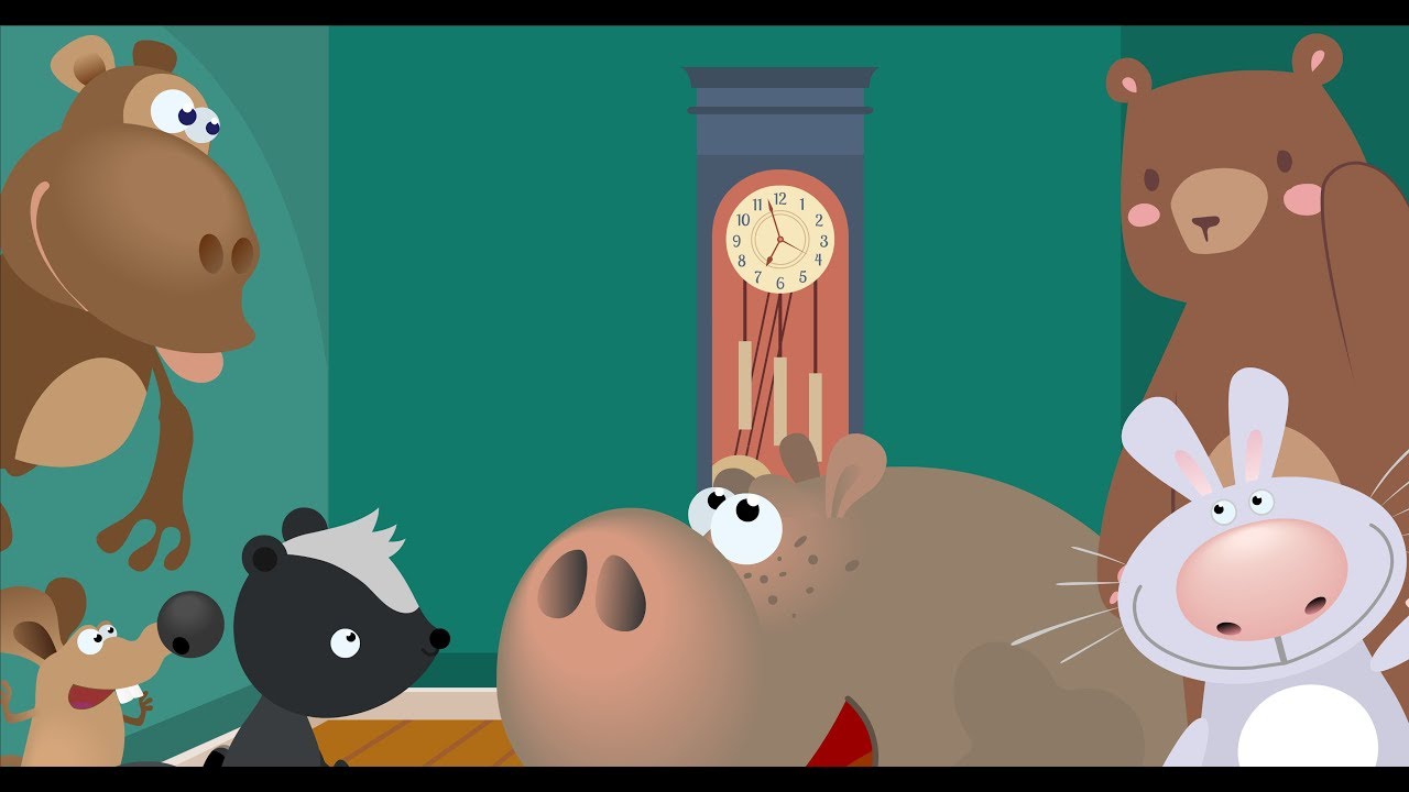 Hickory Dickory Dock Nursery Rhyme by LittleRoyals - YouTube