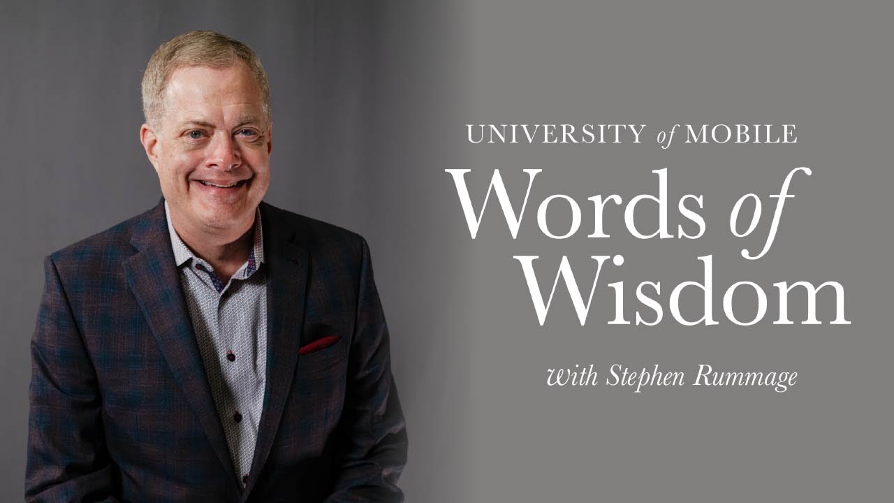 Words of Wisdom | Stephen Rummage - YouTube
