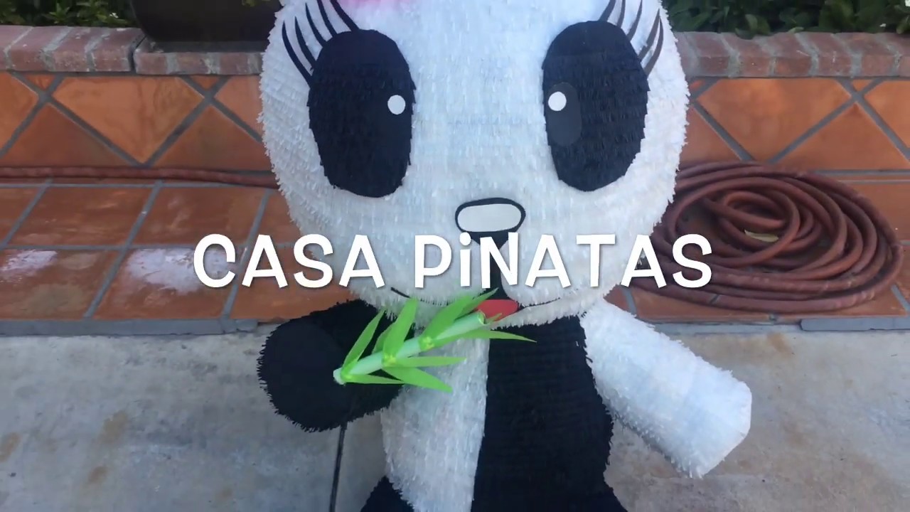 Panda Piñata - YouTube