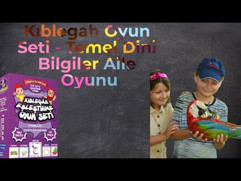 Kıblegah Oyun Seti - Temel Dini Bilgiler Aile Oyunu