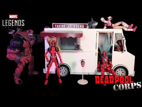Hice la Food Truck de Deadpool Corps para Marvel Legends (Especial ...