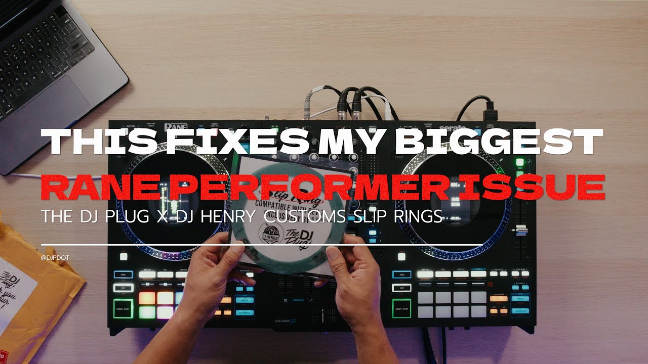 Easy Fix For My BIGGEST Rane Performer Issue - Custom Slip Rings - YouTube