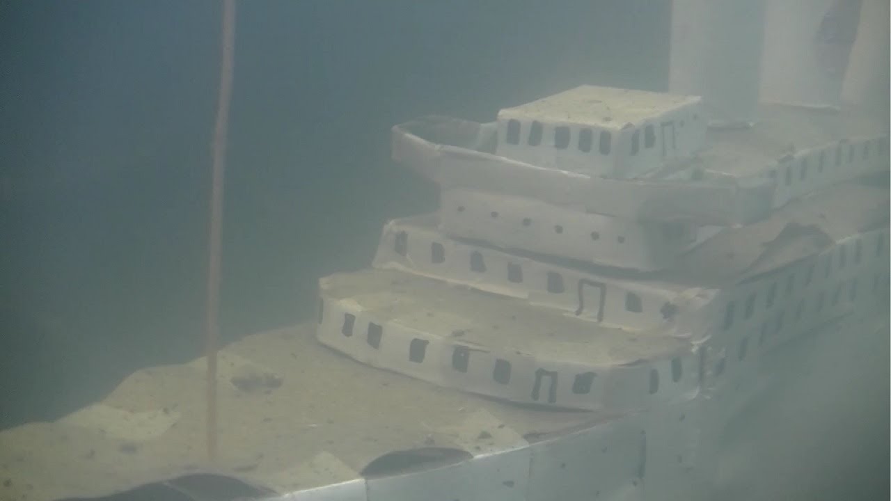 The Wreck Of The Cardboard Passenger Ship Cardboardia - YouTube
