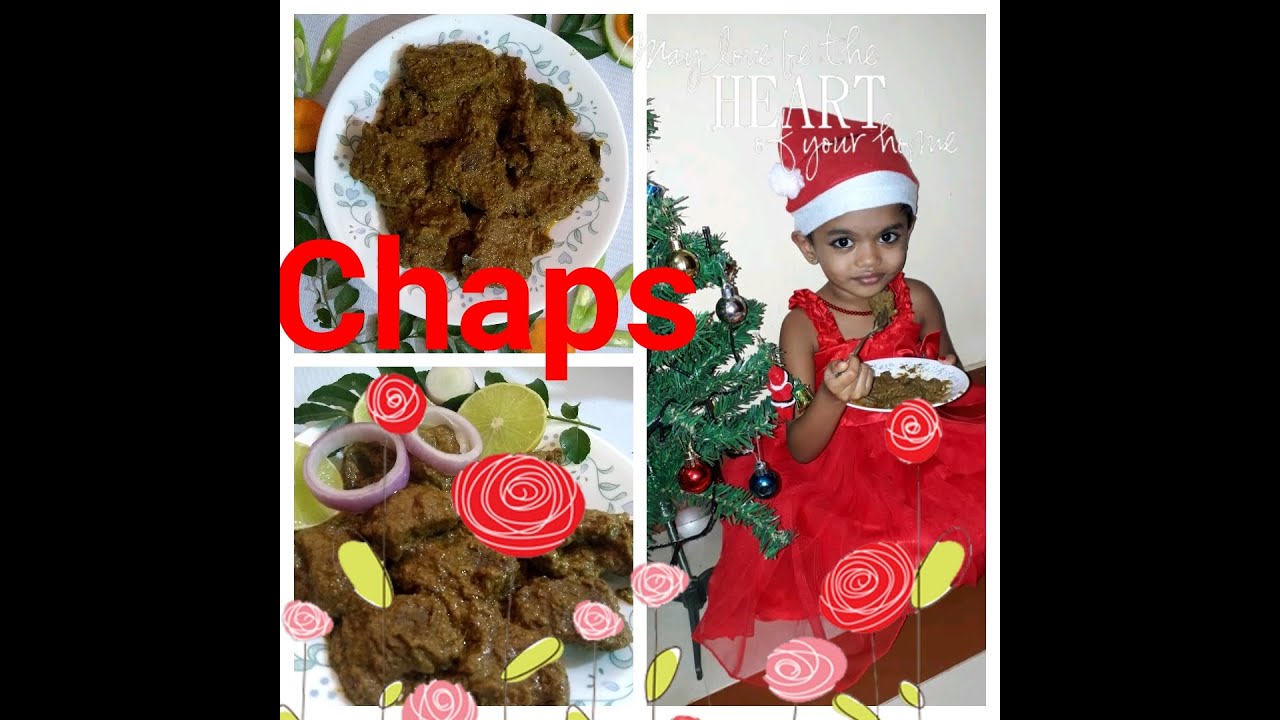 Beef Chaps// ബീഫ് ചാപ്സ് //Chaps//ചാപ്സ് - YouTube