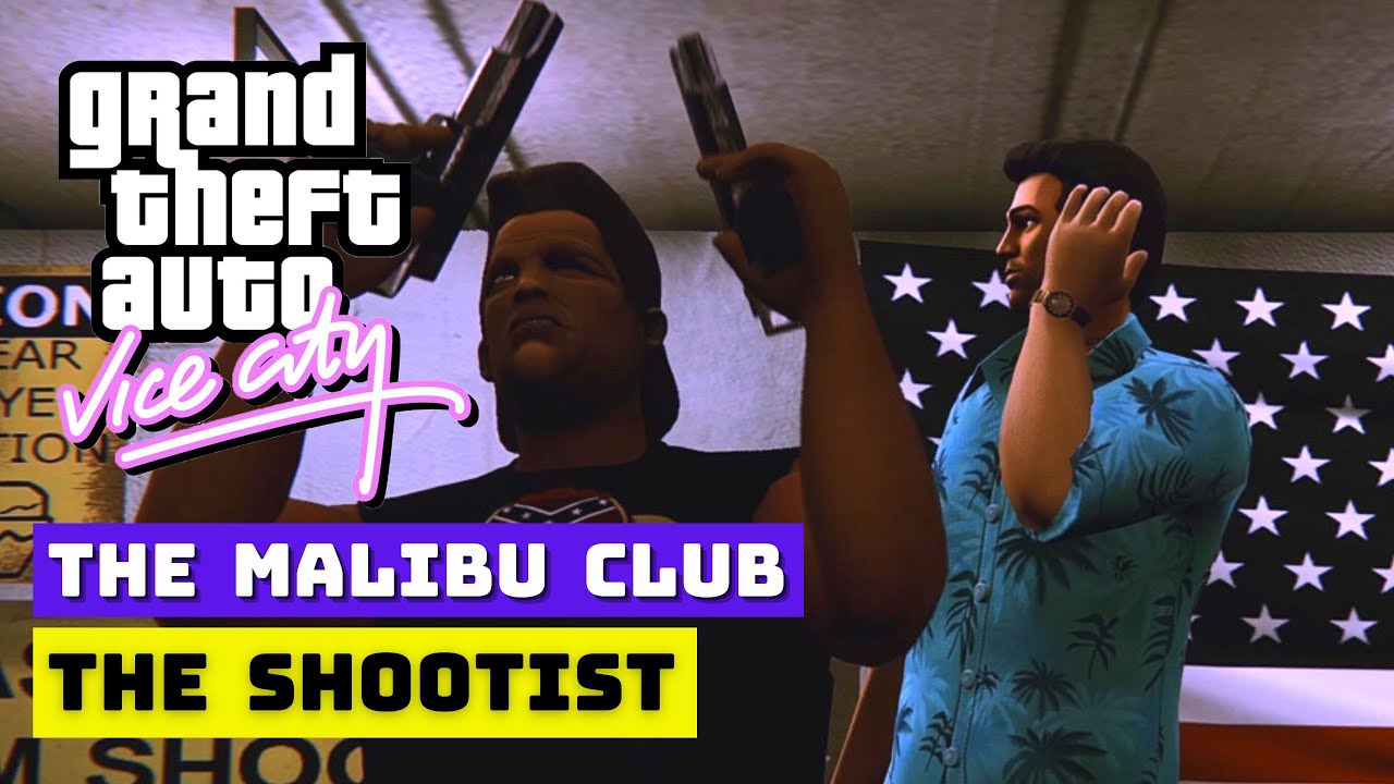 The Shootist - The Malibu Club | GTA Vice City | 4K Ultra Graphics ...