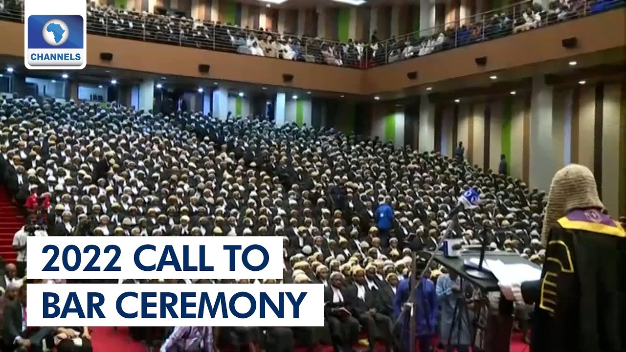 Body Of Benchers – 2022 Call To Bar Ceremony - YouTube