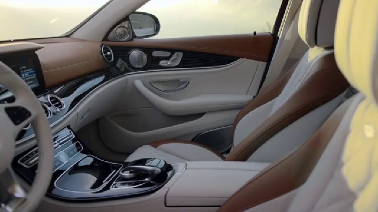 All New 2016 Mercedes E Class - E 350 e interior - YouTube