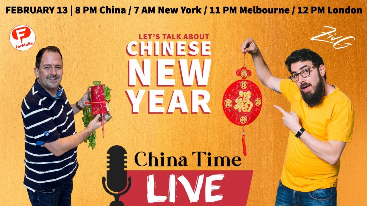 "China Time" LIVE - Let's Talk CHINESE NEW YEAR - YouTube