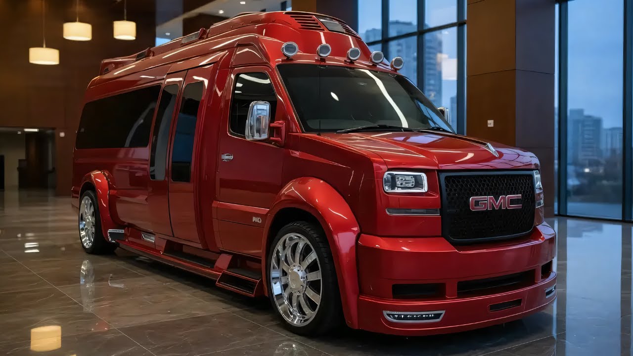NEW 2026 GMC Savana Luxury Van - The Ultimate Executive Motorhome ...