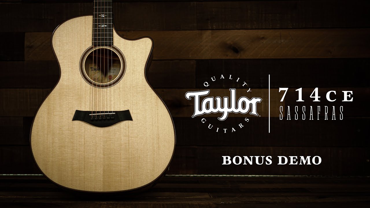 Sims Music - Taylor 714ce LTD Sassafras ft. Katie Gandy - Bonus Demo ...