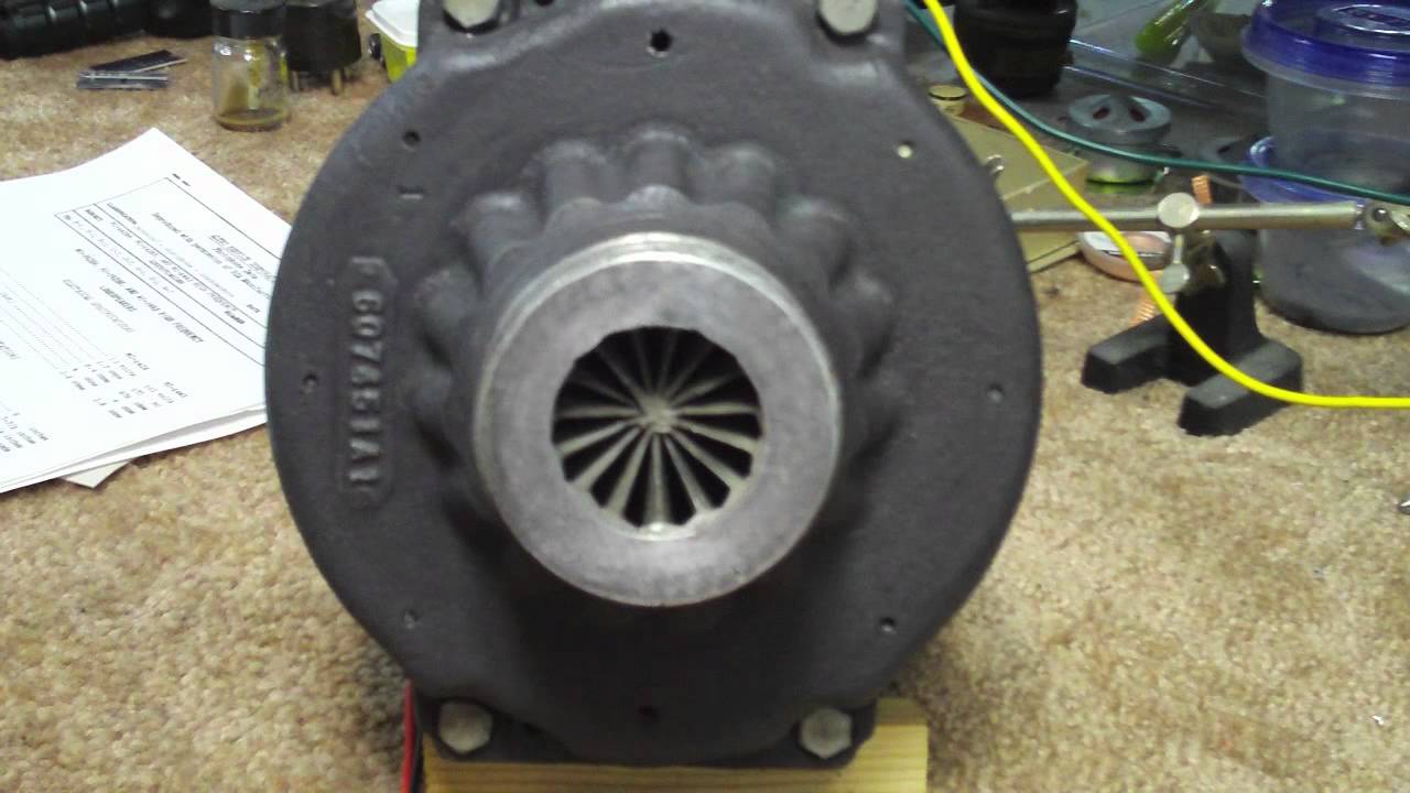 RCA MI-1428B vintage 1930s field coil cinema driver sound test - YouTube