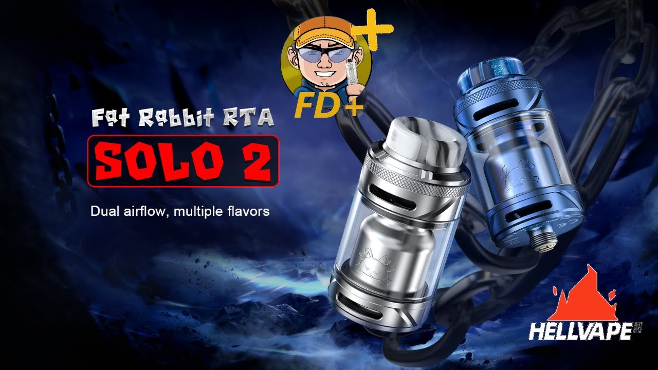 Fat Rabbit Solo RTA 2 de Hellv ape - YouTube
