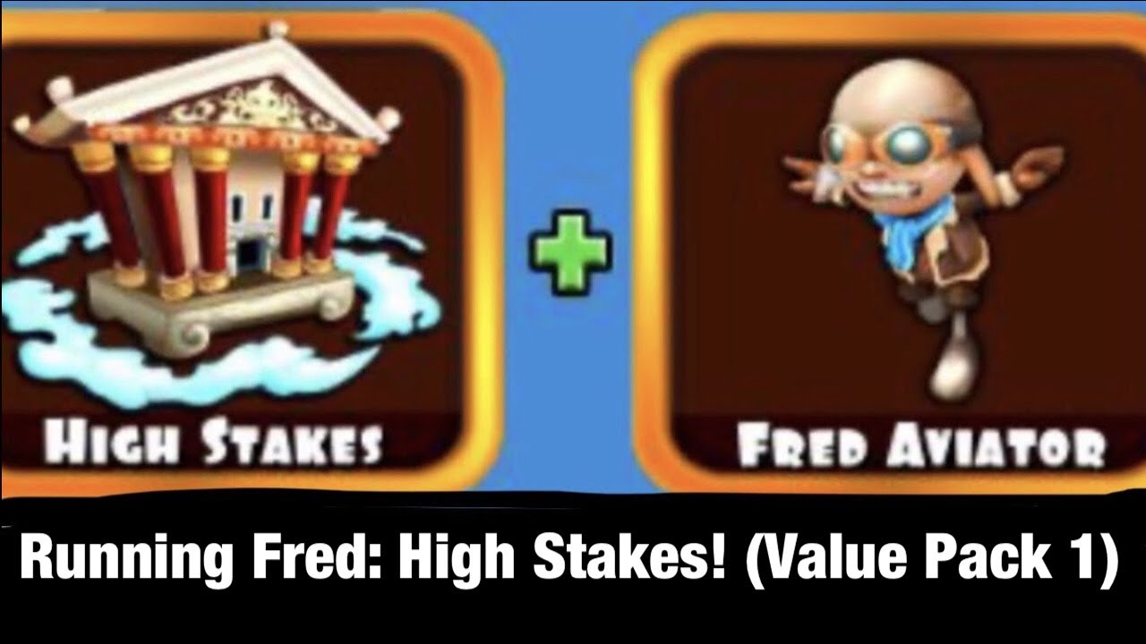 Running Fred Value Pack 1: High Stakes! - YouTube