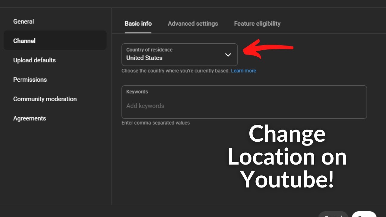How to Change Location on YouTube - YouTube