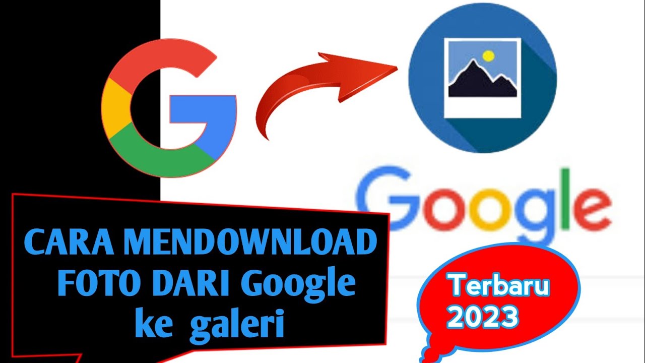 Tutorial cara menyimpan foto dari google ke galeri 2023 - YouTube