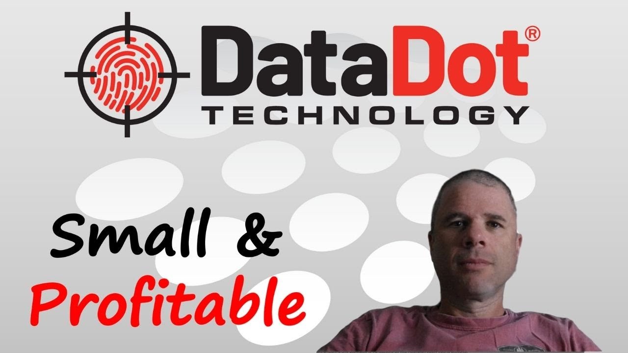 DataDot Technology | Small and Profitable Company Looks Interesting ... But Beware the Tiny ...