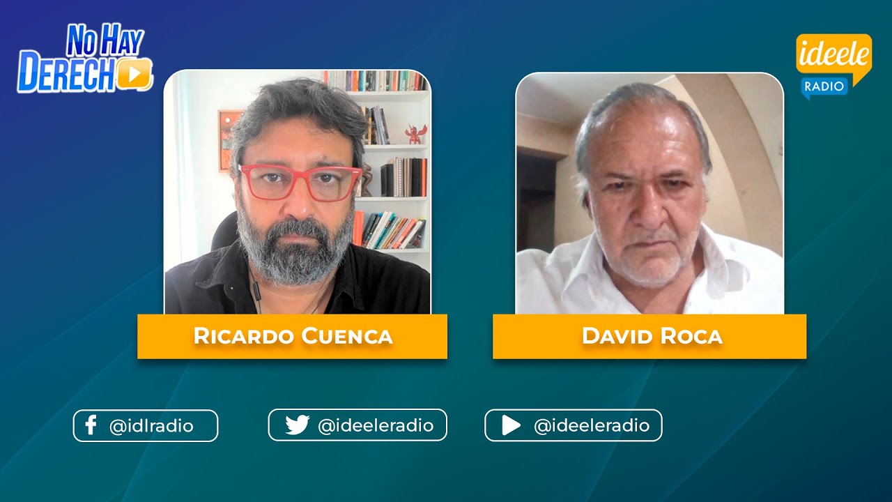 🔴 Ricardo Cuenca y David Roca Basadre en No Hay Derecho con Glatzer ...