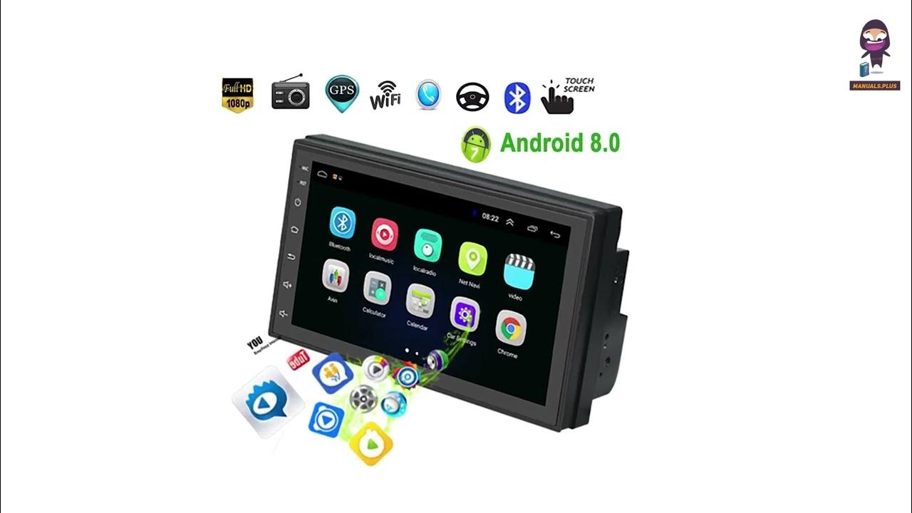 Double DIN Android Car Navigation System | User Manual Tutorial - YouTube