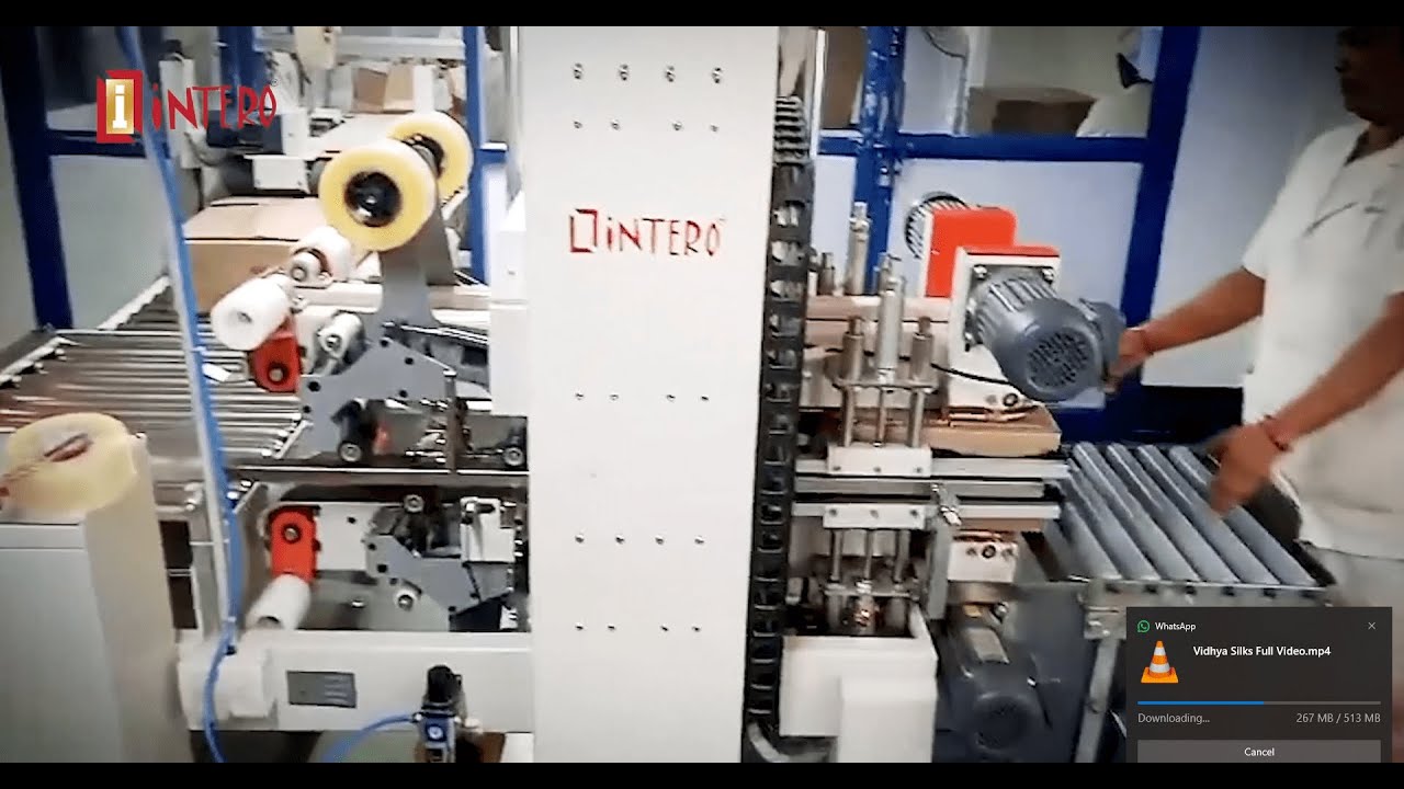 Edge Carton Box Sealing Machine | Fast, Efficient, Reliable | Live Demo ...