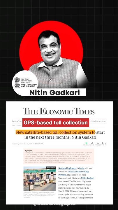 GPS Based Toll collection system 2025 | New toll collection system ...