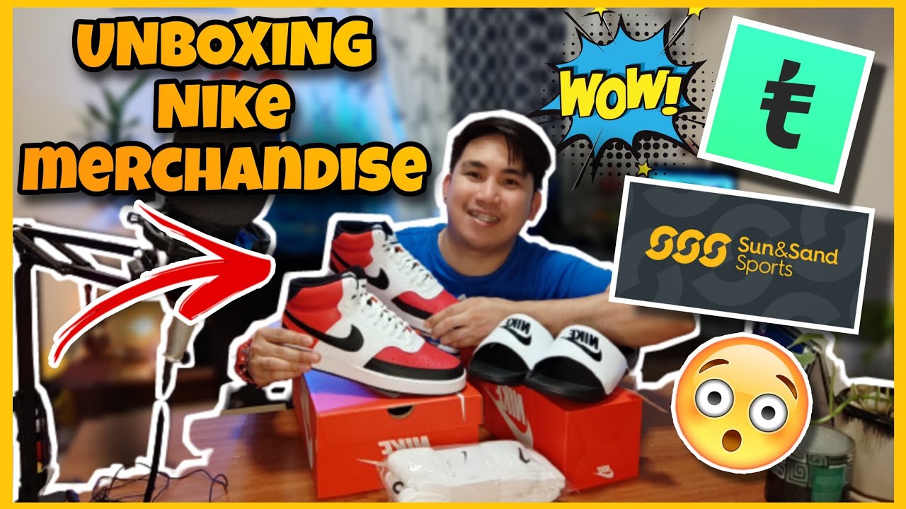 UNBOXING NIKE MERCHANDISE + SUN AND SANDS SPORTS + TABBY APP HACKS ...