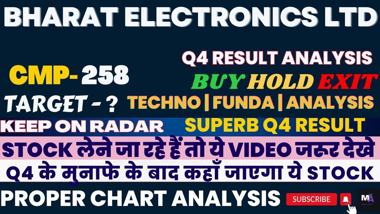 BHARAT ELECTRONICS SHARE LATEST NEWS | BHARAT ELECTRONICS Q4 RESULT ...