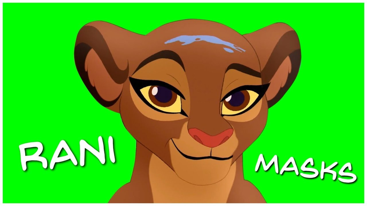 Rani (The Lion Guard) - FREE MASKS PACK! [Credit me please] - YouTube