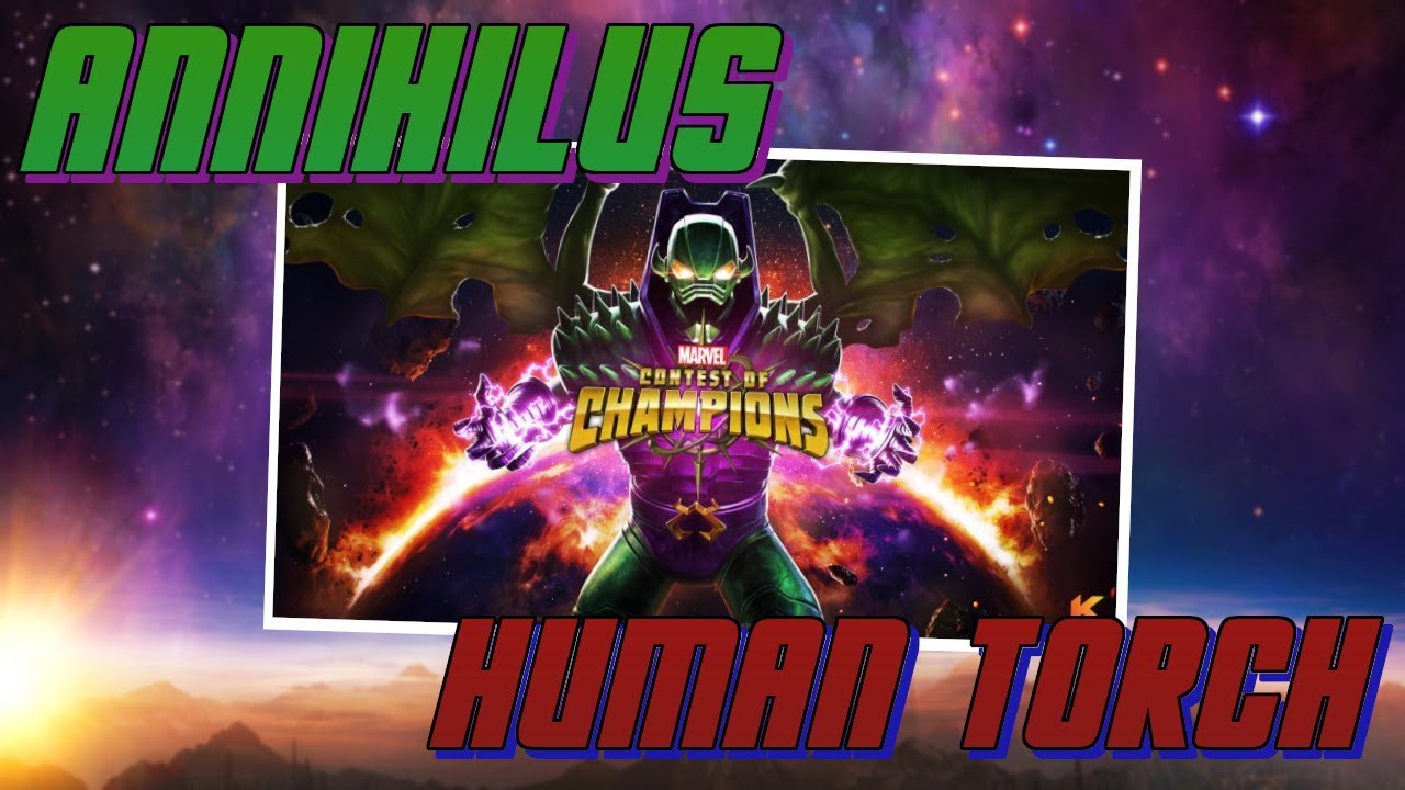 Annihilus and Human Torch | Abilities From The Source | Marvel Contest ...