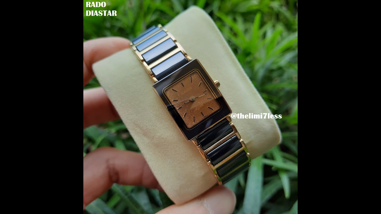 Jam tangan Rado diastar ceramic jubile swiss movement - YouTube