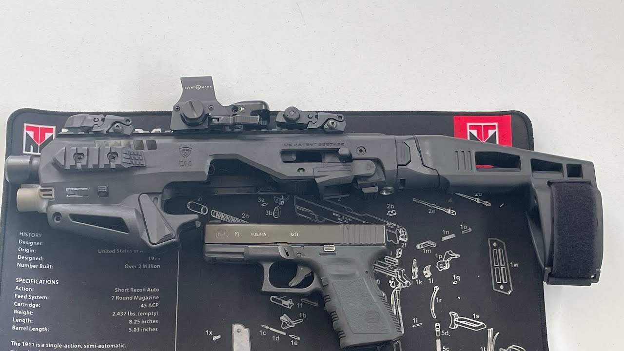 Micro Roni Pistol Brace Review - YouTube