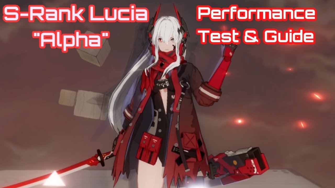 Punishing: Gray Raven S-Class Lucia "Alpha" Structure Performance Test ...