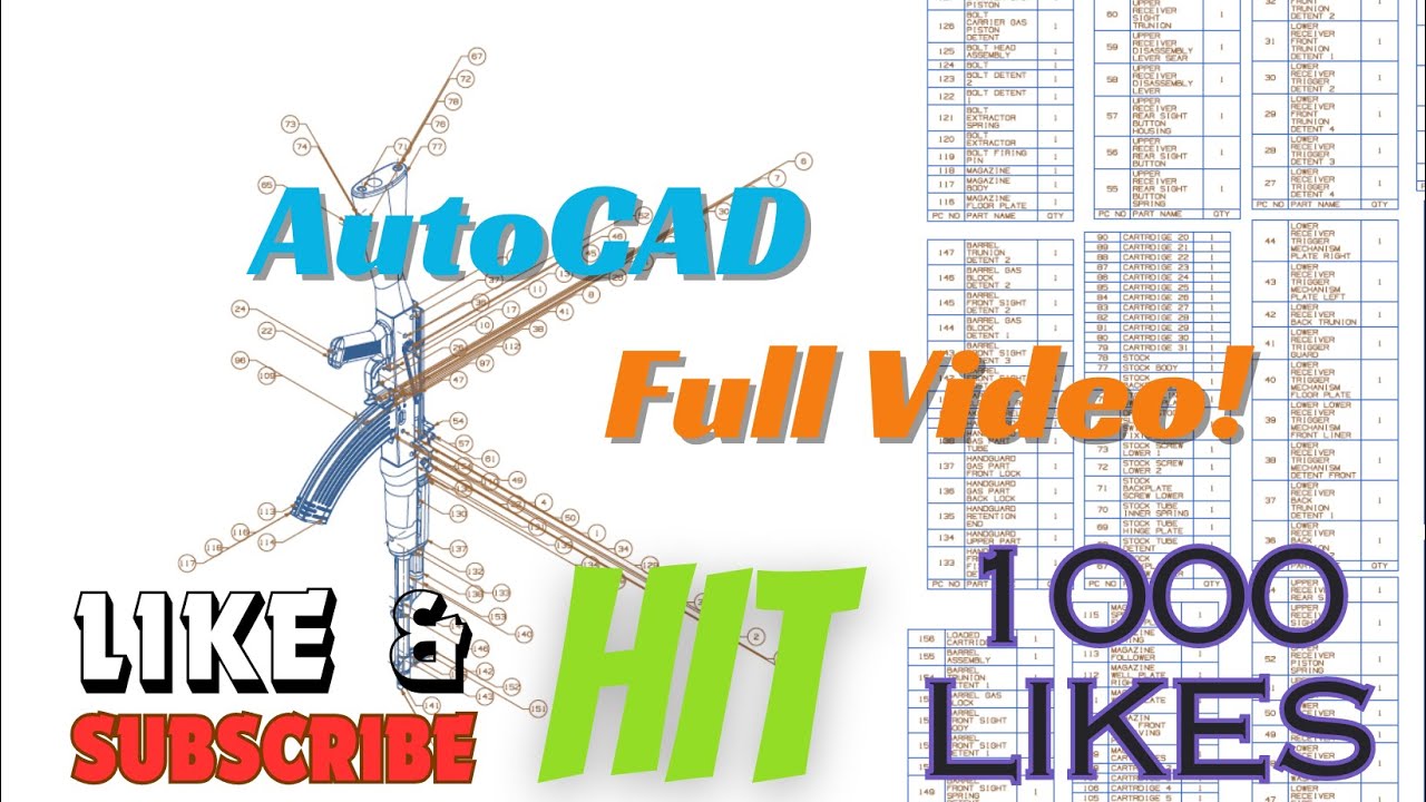 AutoCAD full video - YouTube