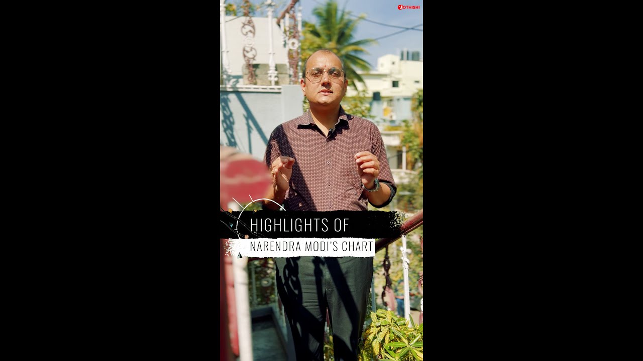 Highlights of Sri Narendra Modi's Chart @Jothishi - YouTube