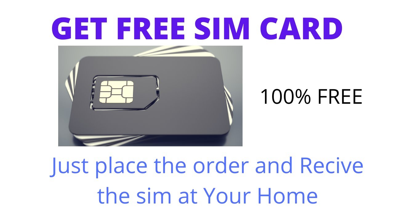 How to get free sim card over the world - YouTube