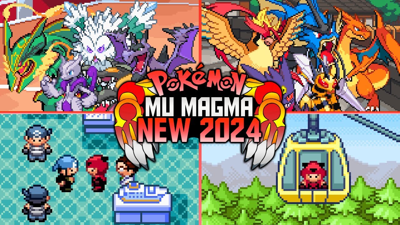 NEW Pokemon GBA With PLAY AS MAGMA GRUNT, MEGAS, EXP ALL, GEN 5 POPUPS ...