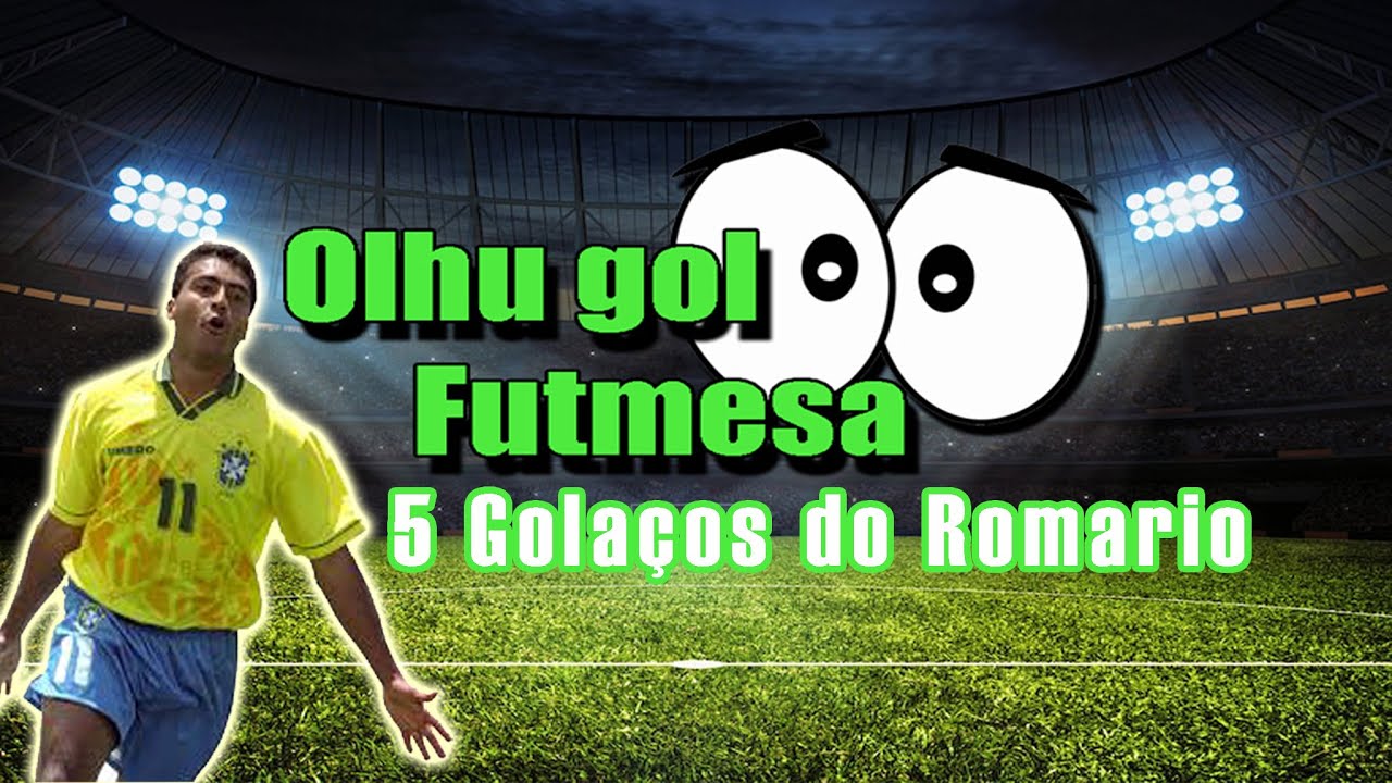 Olhu gol e 5 golaços do Romário - YouTube