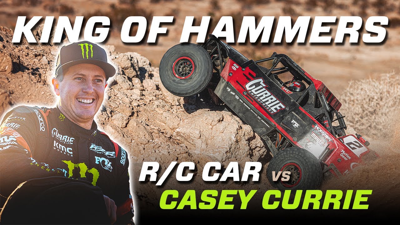 KING OF HAMMERS - RC CAR VS REAL U4 CAR - MAKING THE HAMMER REY VIDEO ...