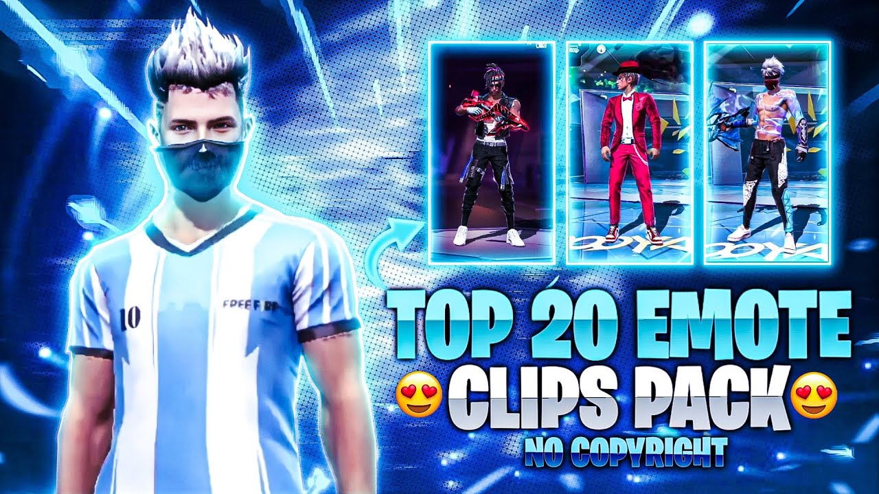 Free Fire Mega Clips Pack | Free Fire 20+ Clips Pack | Free Fire HD ...