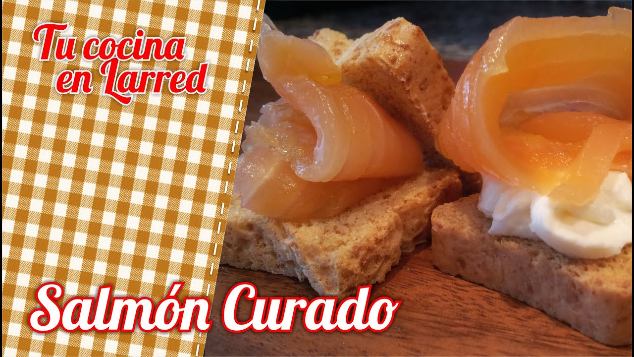Salmón curado. Una rica y sana receta. - YouTube