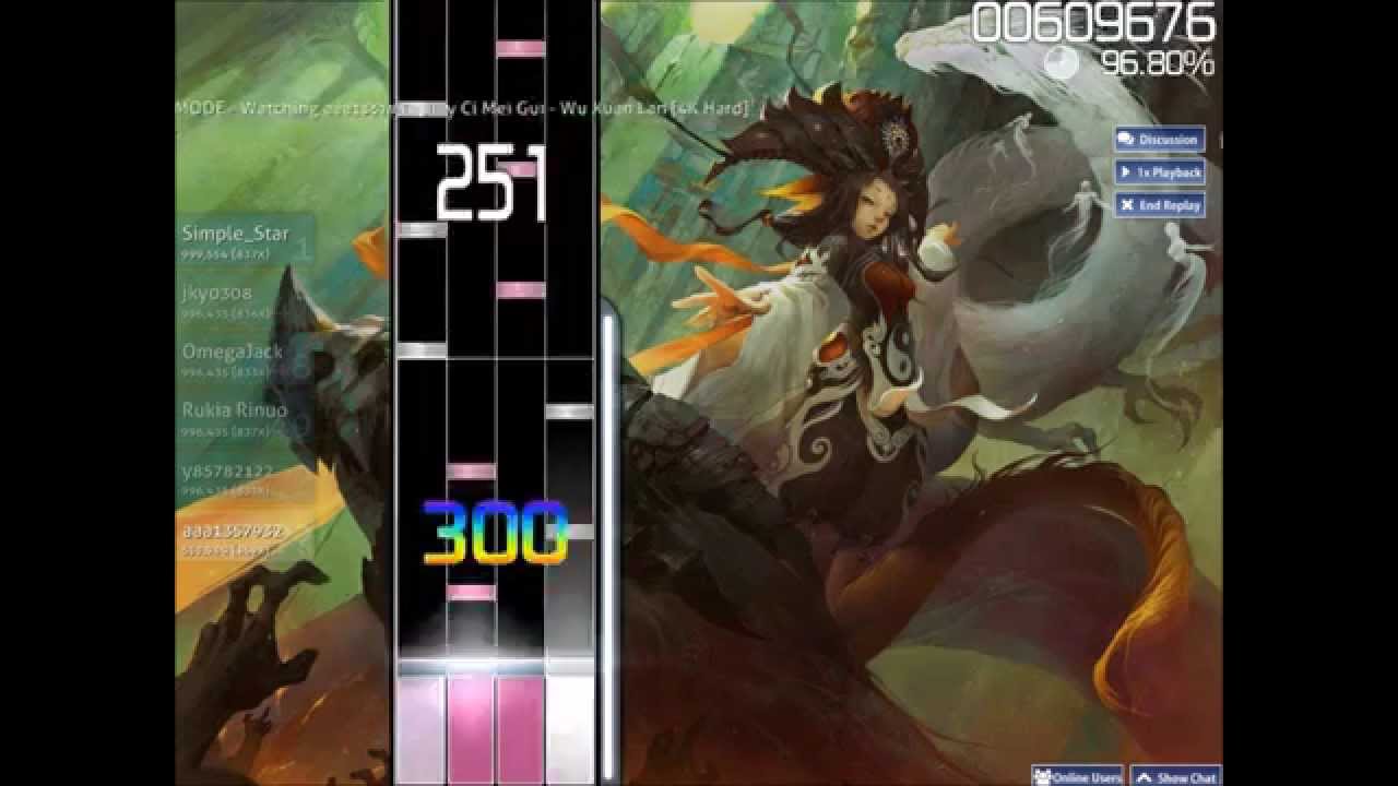osu! Mania Ci Mei Gui - Wu Xuan Lan [4K Hard] - YouTube