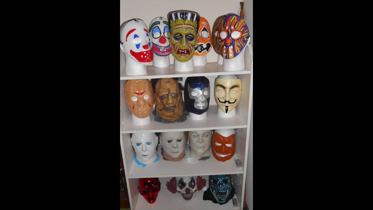 My Halloween Mask Collection (2021) - YouTube