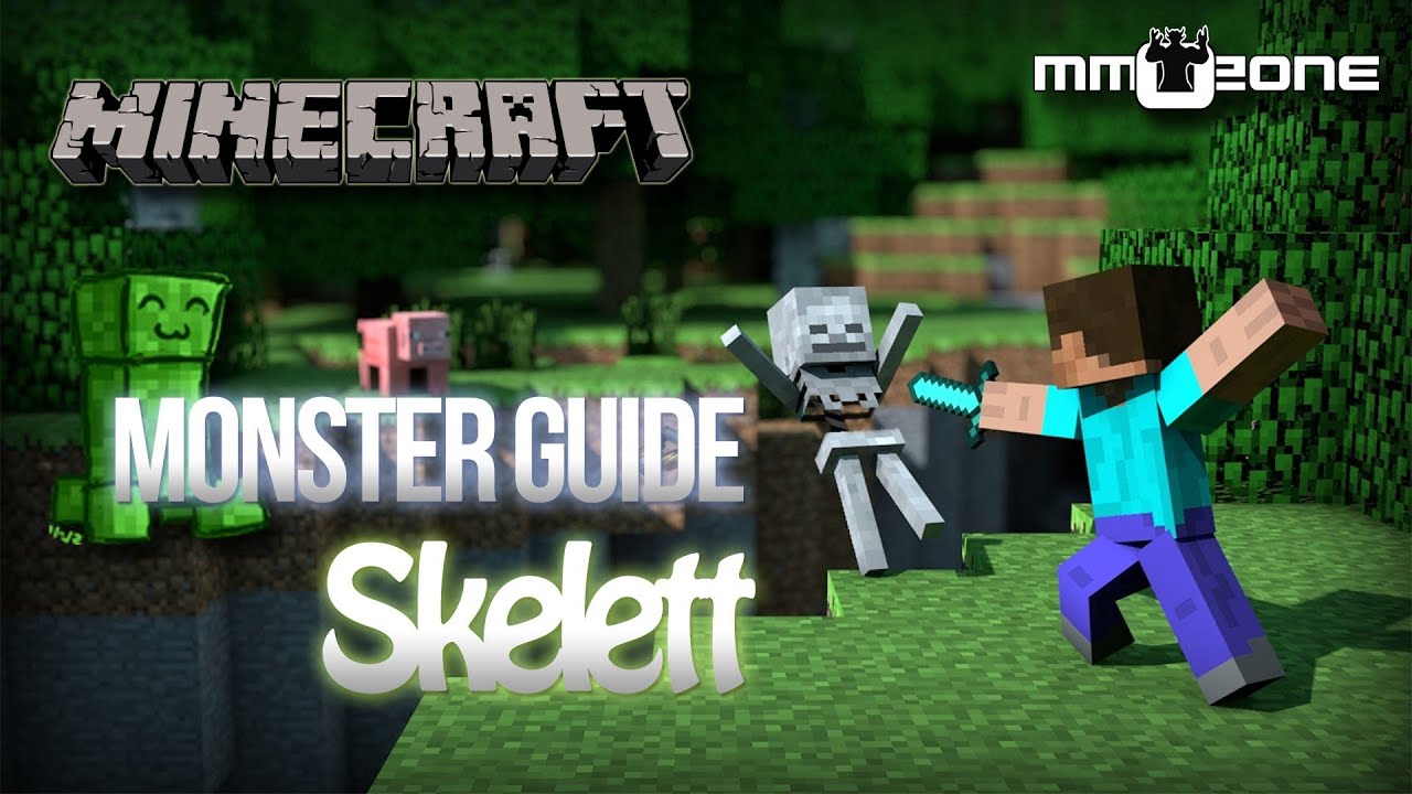 Minecraft Monster Guide - Skelett [MMOZone.de] - YouTube