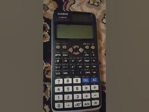 CASIO fx-991EX Hyperbolic function - YouTube