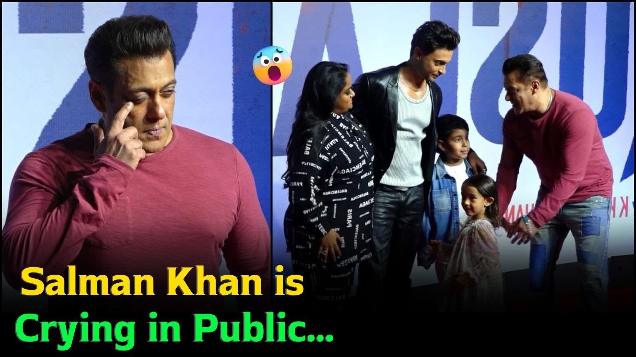 Salman Khan is Crying in Public. - YouTube