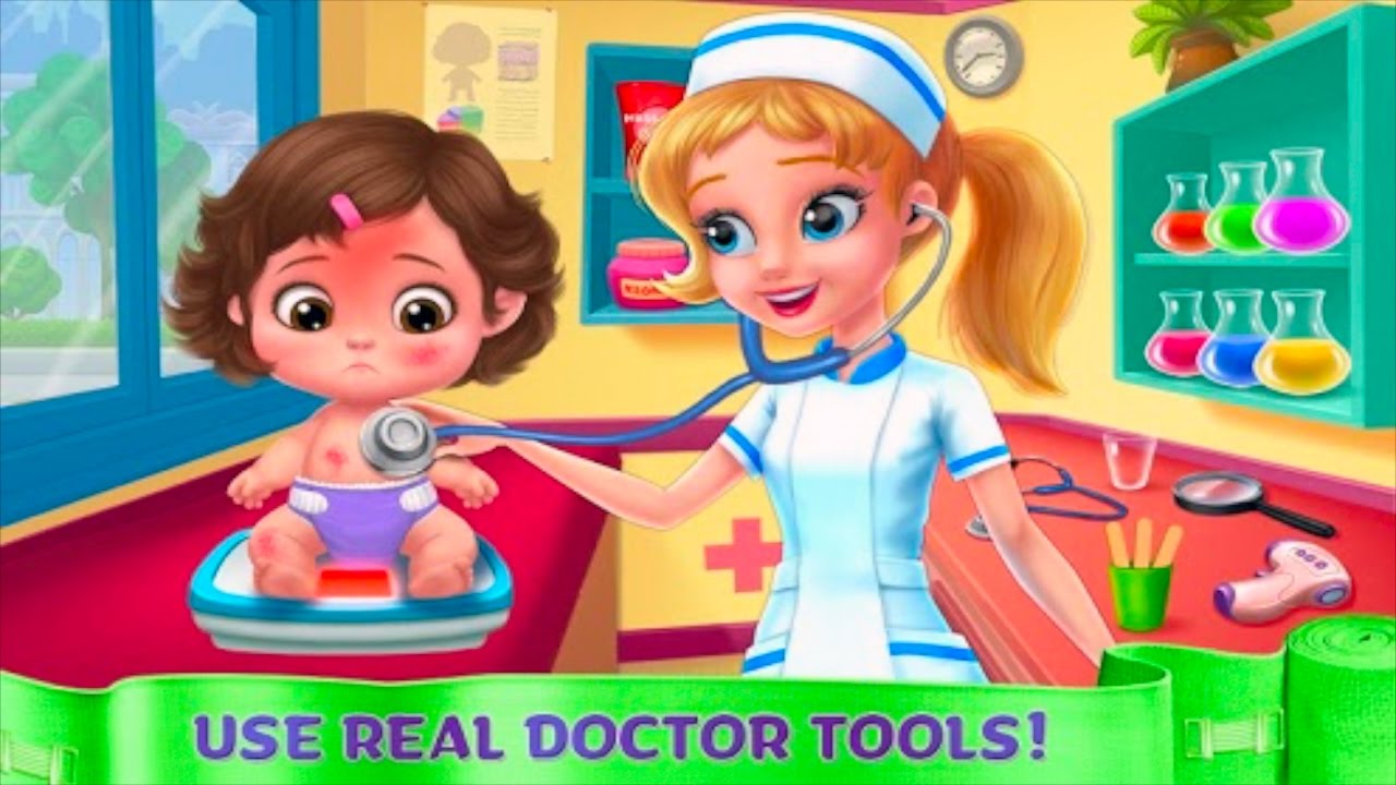 👩‍⚕️👶🏻🍼👍Crazy Nursery - Baby Care-By TabTale Role Playing - Android ...