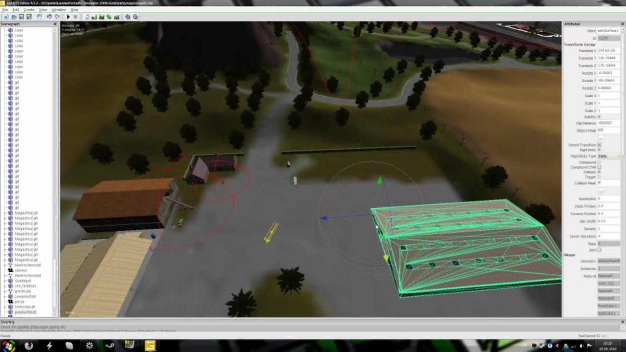 Landwirtschaftssimulator-- i3D-file einfügen - YouTube