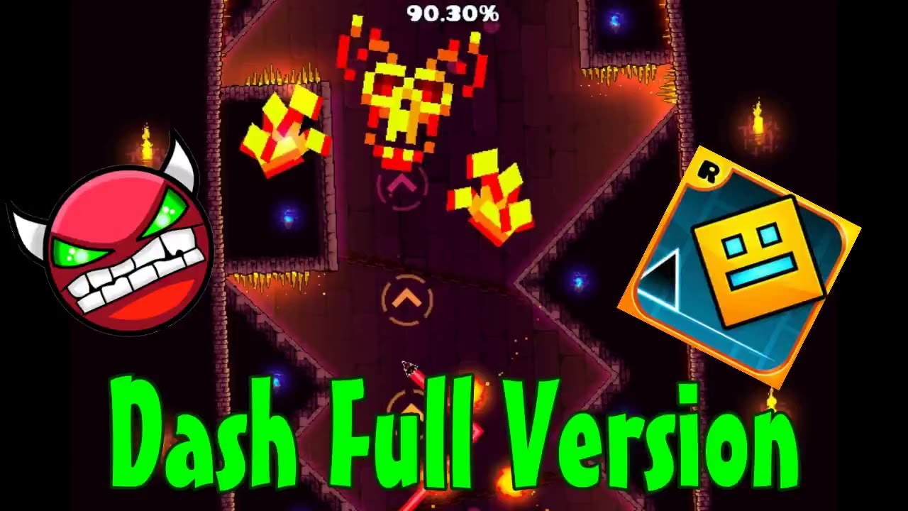 Dash Full Level (Geometry Dash 2.2) - YouTube