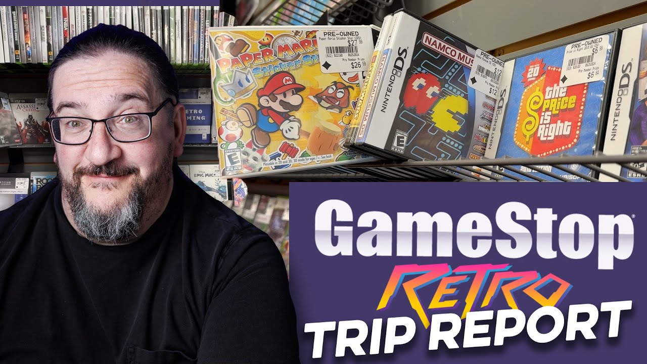 I visited a NEW GameStop Retro store! What did I find? - YouTube